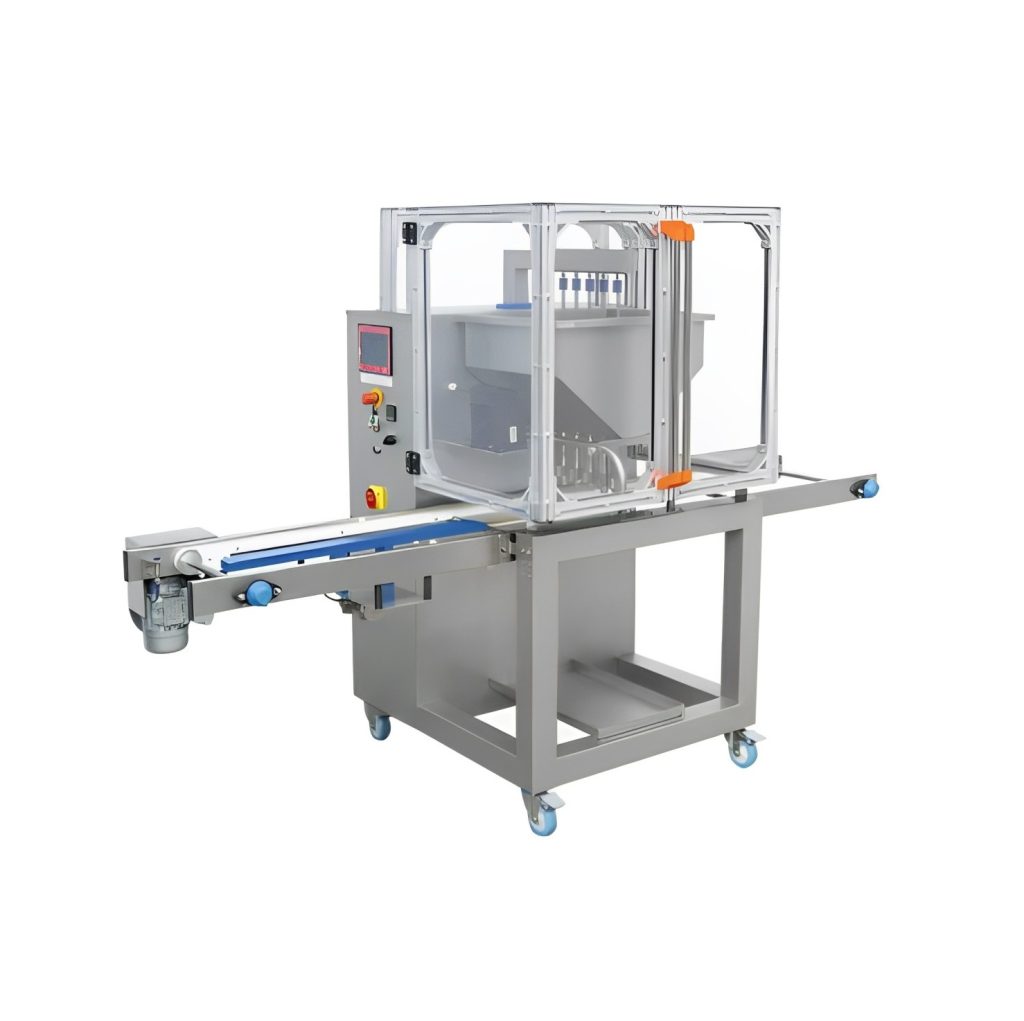 Get a DOSING MACHINE WITH HEATED CONTAINER AND VIBRATING CONVEYOR BELT ...